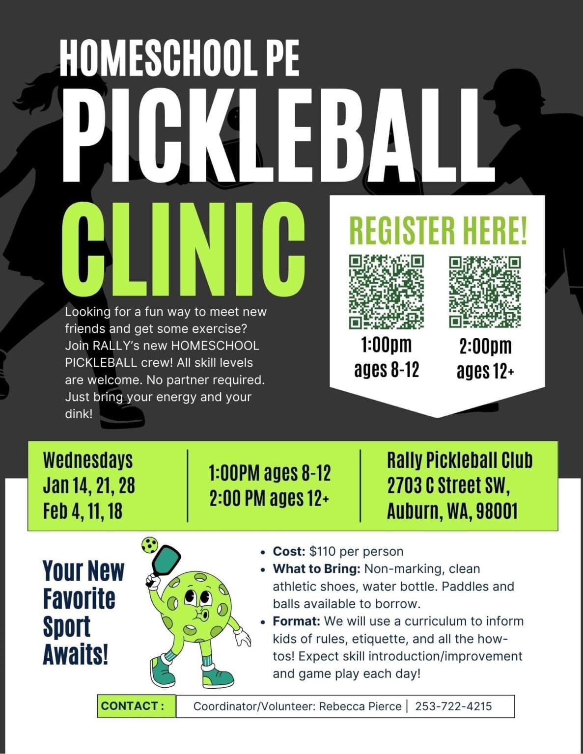 Indoor Pickleball Courts near me in Auburn, WA | Rally Pickleball Club
